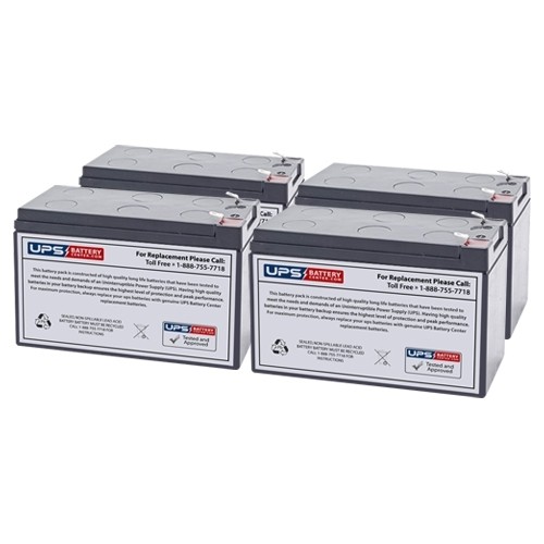 APC Smart-UPS RT 2000VA SURT2000UXICH Replacement Battery Set - 100% ...