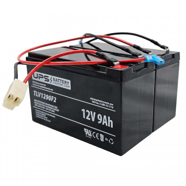 Razor E300S 24V 9Ah White Seated Electric Scooter Replacement Battery Pack